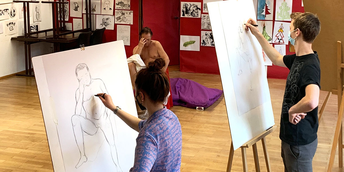 Aktzeichnen-Workshop - Hauchler Studio